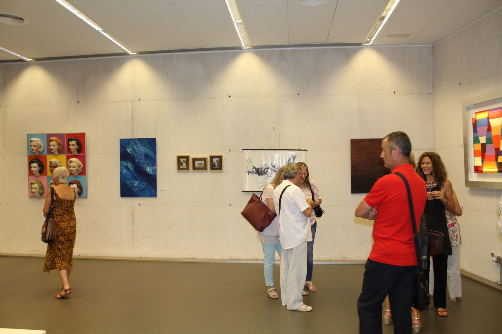 Exposicion colectiva de AMAE Palau de congressos Santa Eulalia 20 de ...