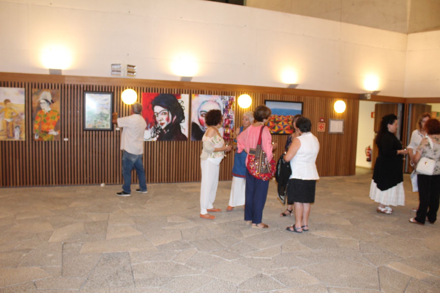 Exposicion colectiva de AMAE Palau de congressos (Santa Eulalia) 9 de ...